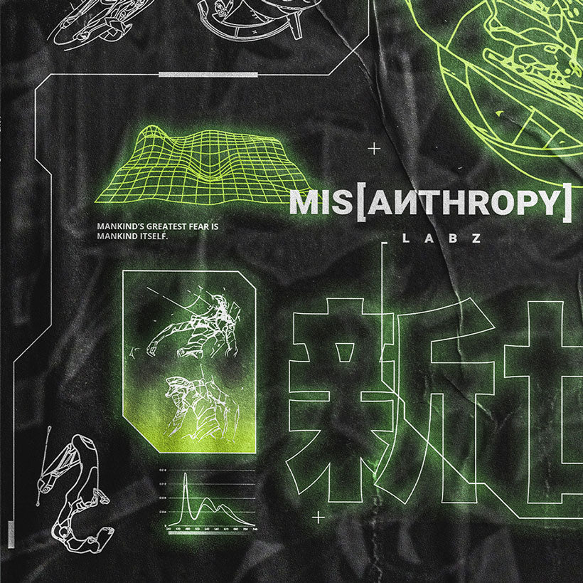EVA-01 Blueprint Poster – Misanthropy Labz