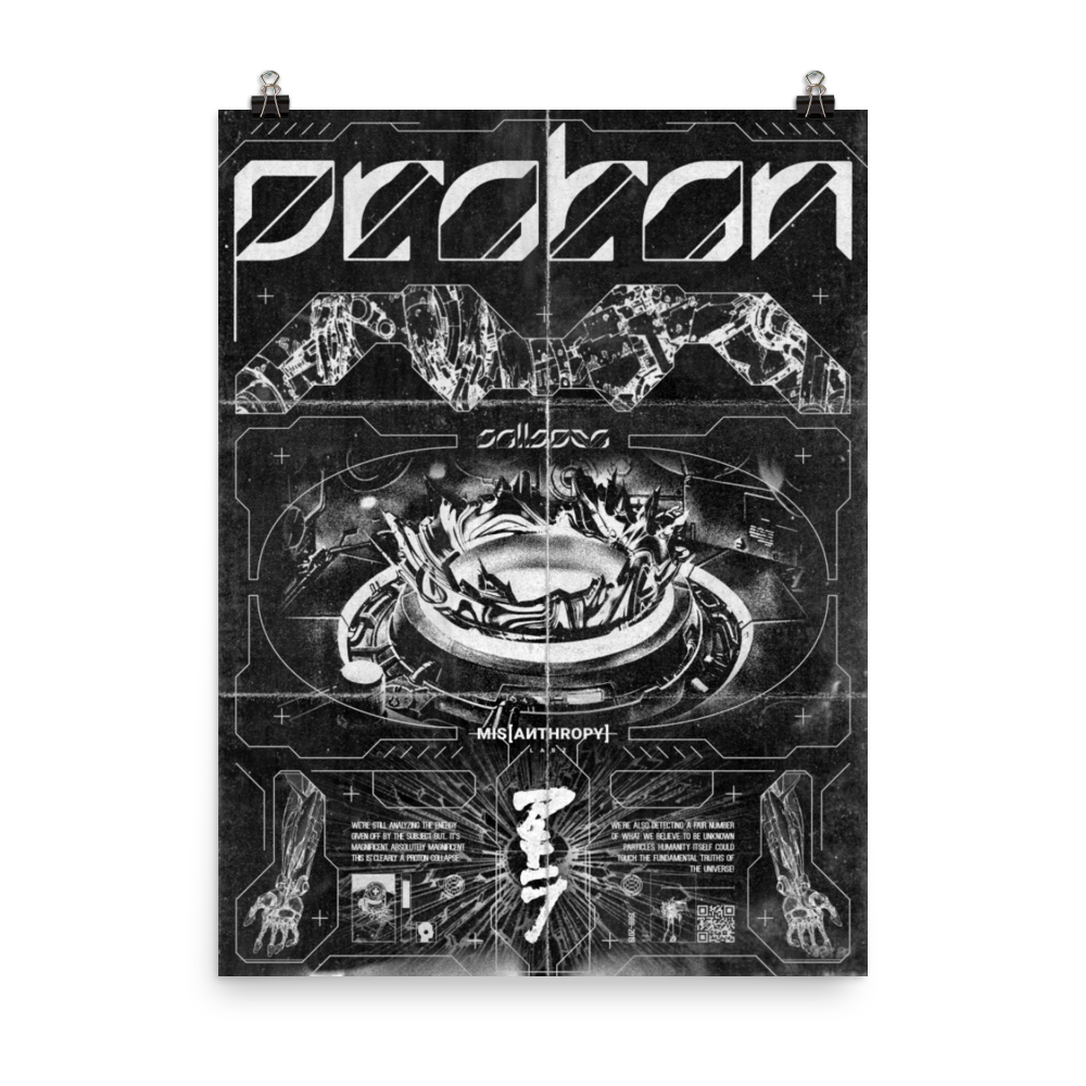 Proton Poster – Misanthropy Labz